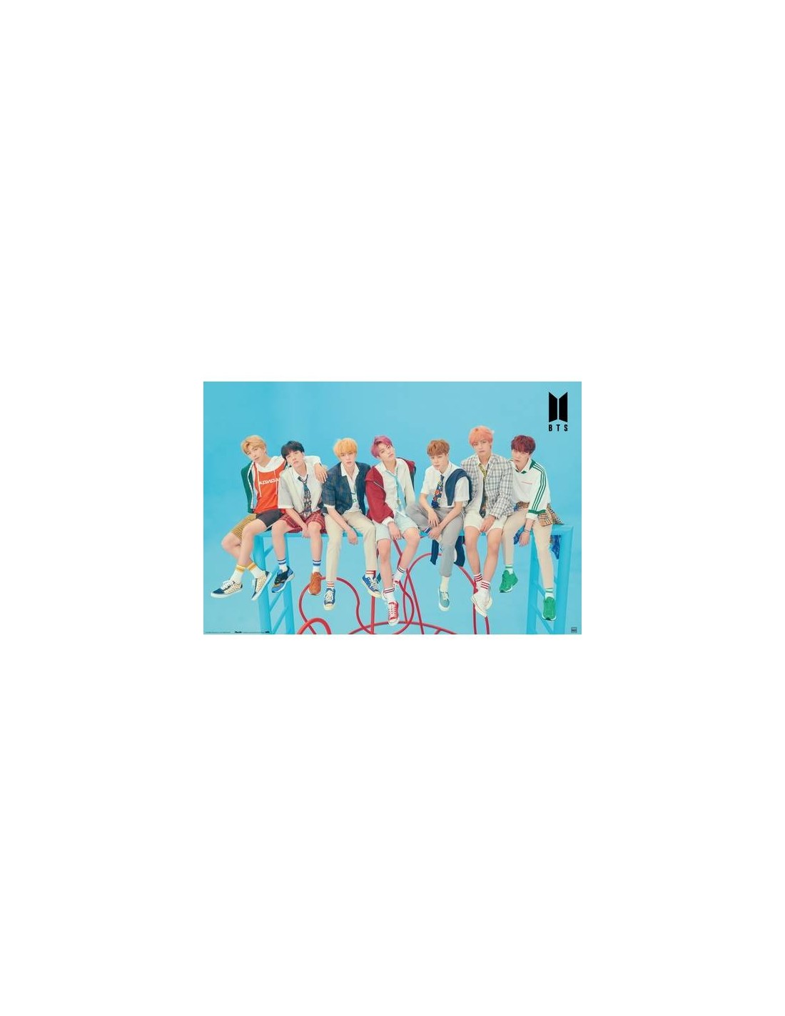POSTER BTS BLUE