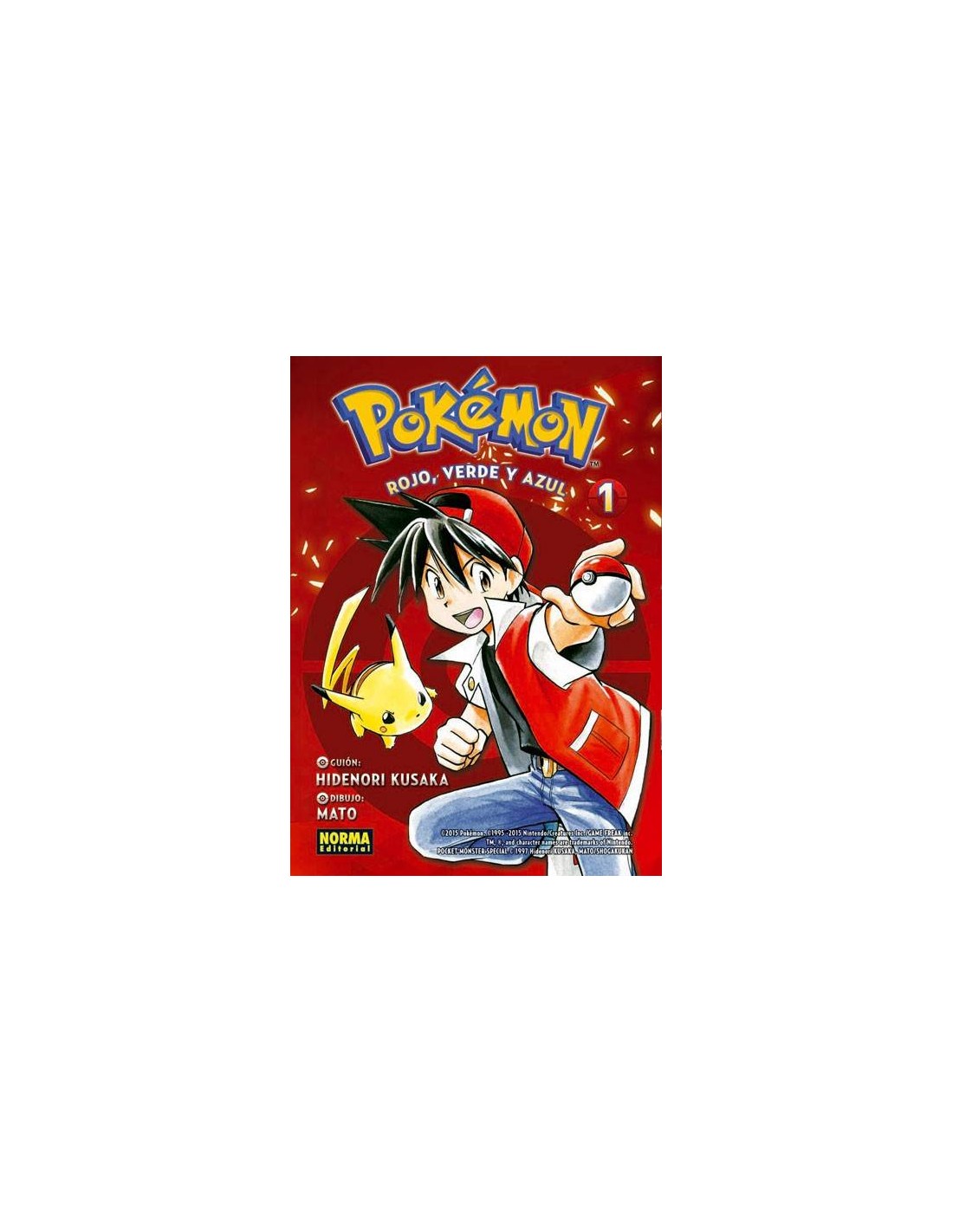POKÉMON 01. ROJO, VERDE Y AZUL